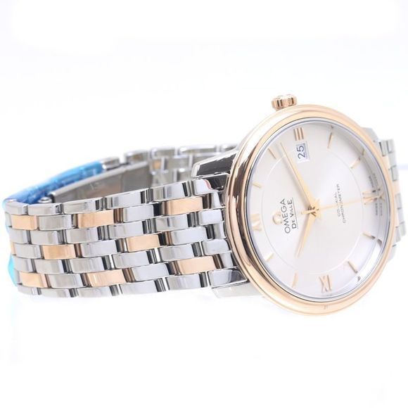Omega | Accessories | Omega Omega De Ville Prestige 4242372002002 K8rg Rose Gold X Stainless ...